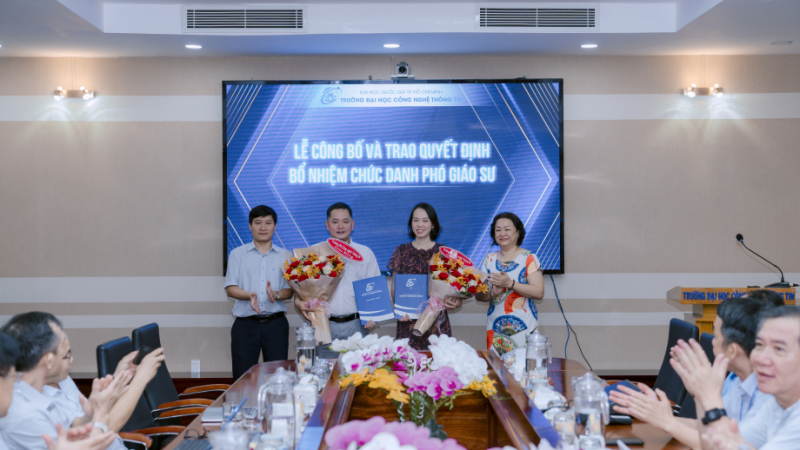 Announcement and Appointment Ceremony for Associate Professor Titles